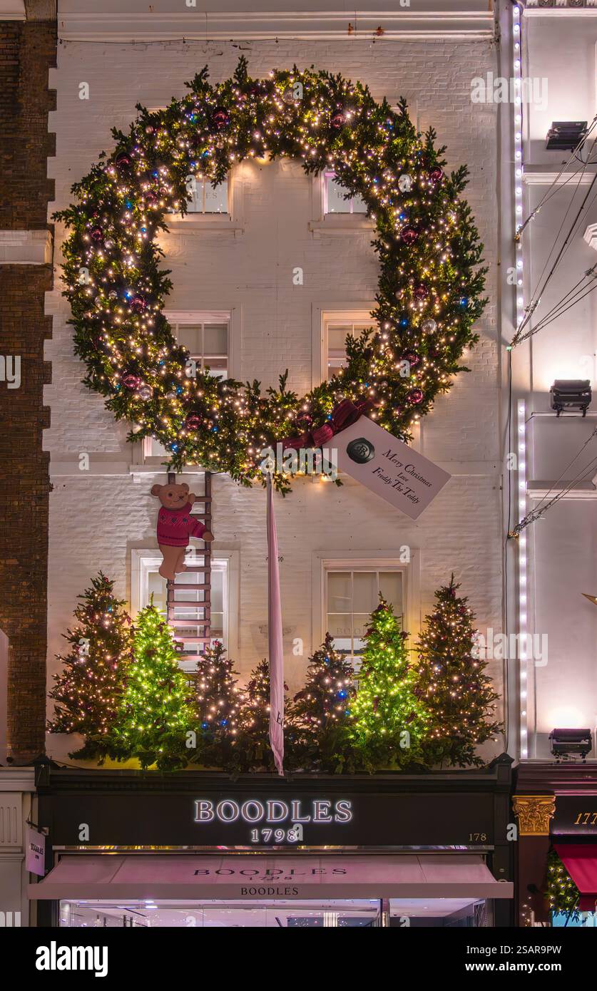London, United Kingdom - November 25, 2024: Boodles is a renowned ...