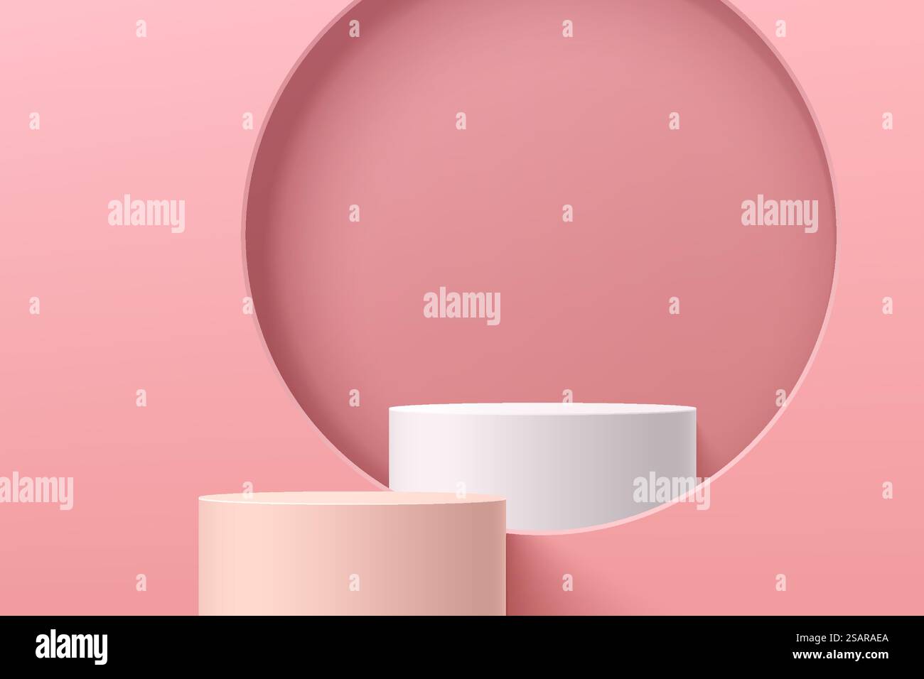 Pink wall white window Stock Vector Images - Alamy