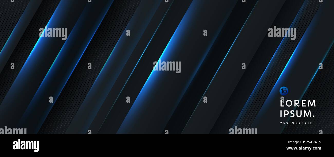 Black gradient metal Stock Vector Images - Alamy