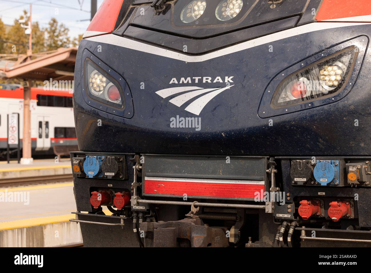 San Jose, California, USA - October 25, 2024: An ALC-42 Siemens Charger ...