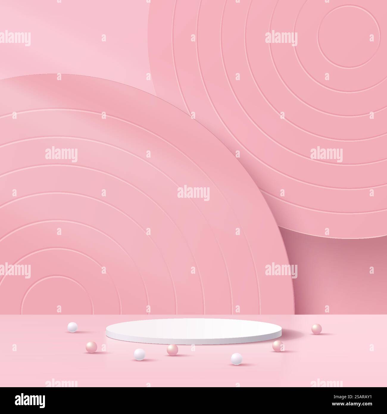 Blank showcase soft shadow Stock Vector Images - Alamy