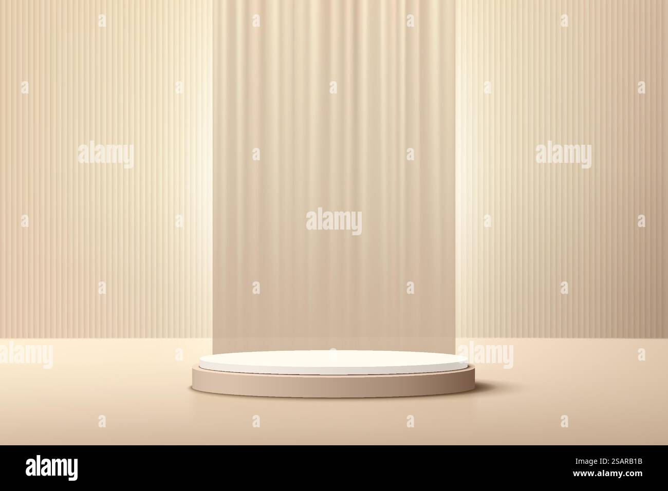 Elegant 3d realistic brown Stock Vector Images - Alamy