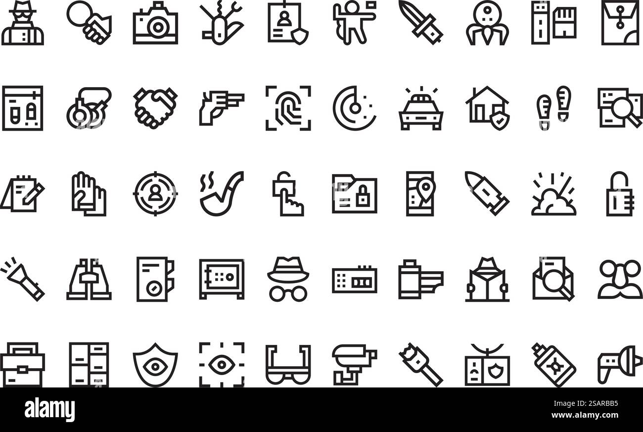 Police files folder Stock Vector Images - Alamy