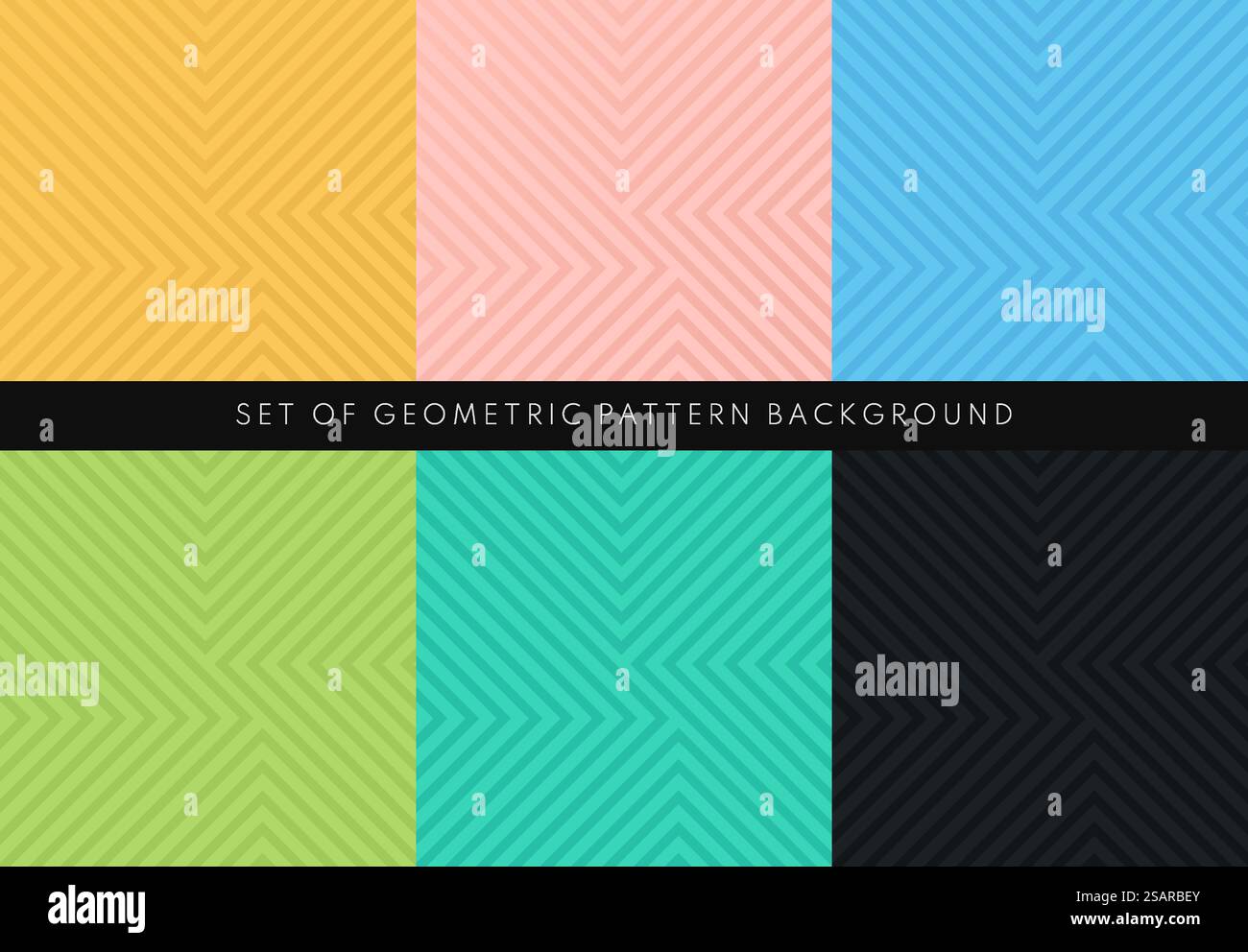 Yellow geometric fabric Stock Vector Images - Alamy