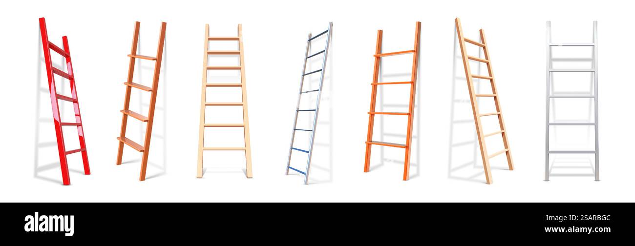 Domestic stepladders Stock Vector Images - Alamy