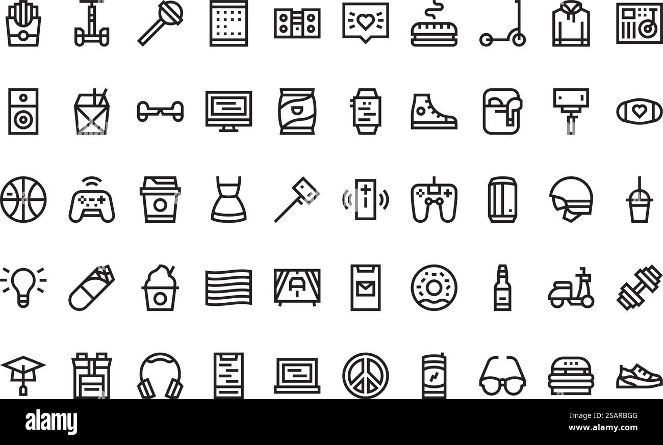 High-Quality Vector Icons Collection with Editable Stroke. Ideal for ...