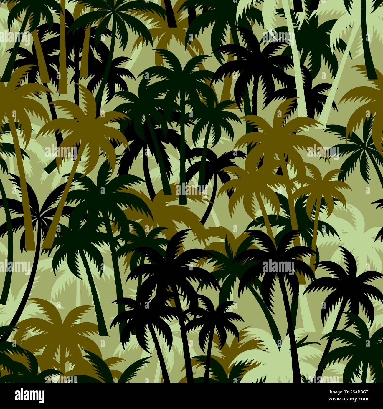 Jungle tree vector hi-res stock photography and images - Alamy