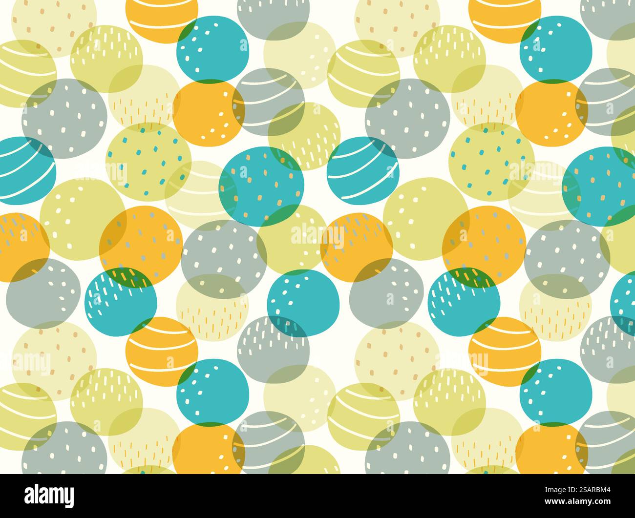 Seamless patterns, hand-drawn style used for fabric, textile, banner ...