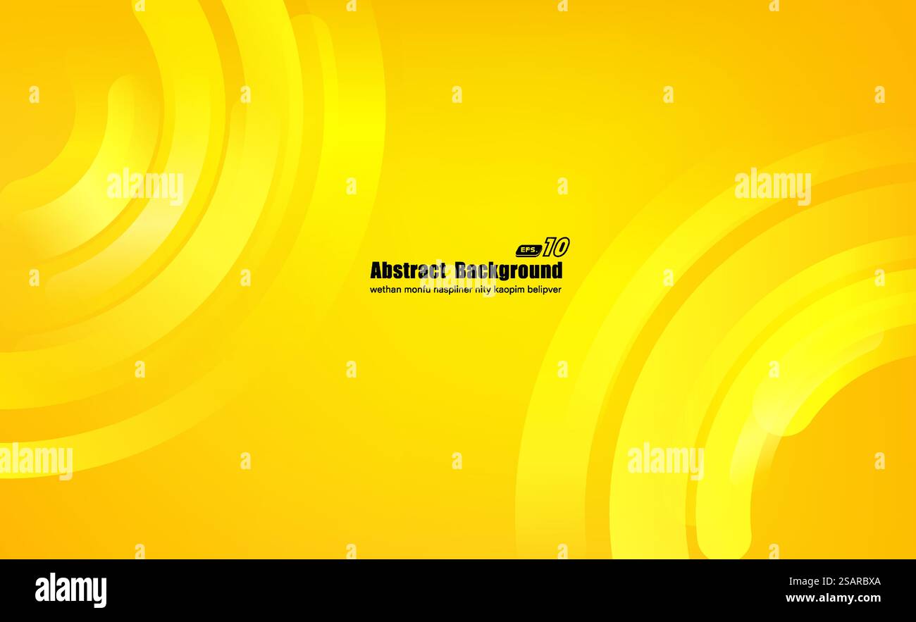 Yellow dynamic abstract background. Modern yellow color. moving 3d ...