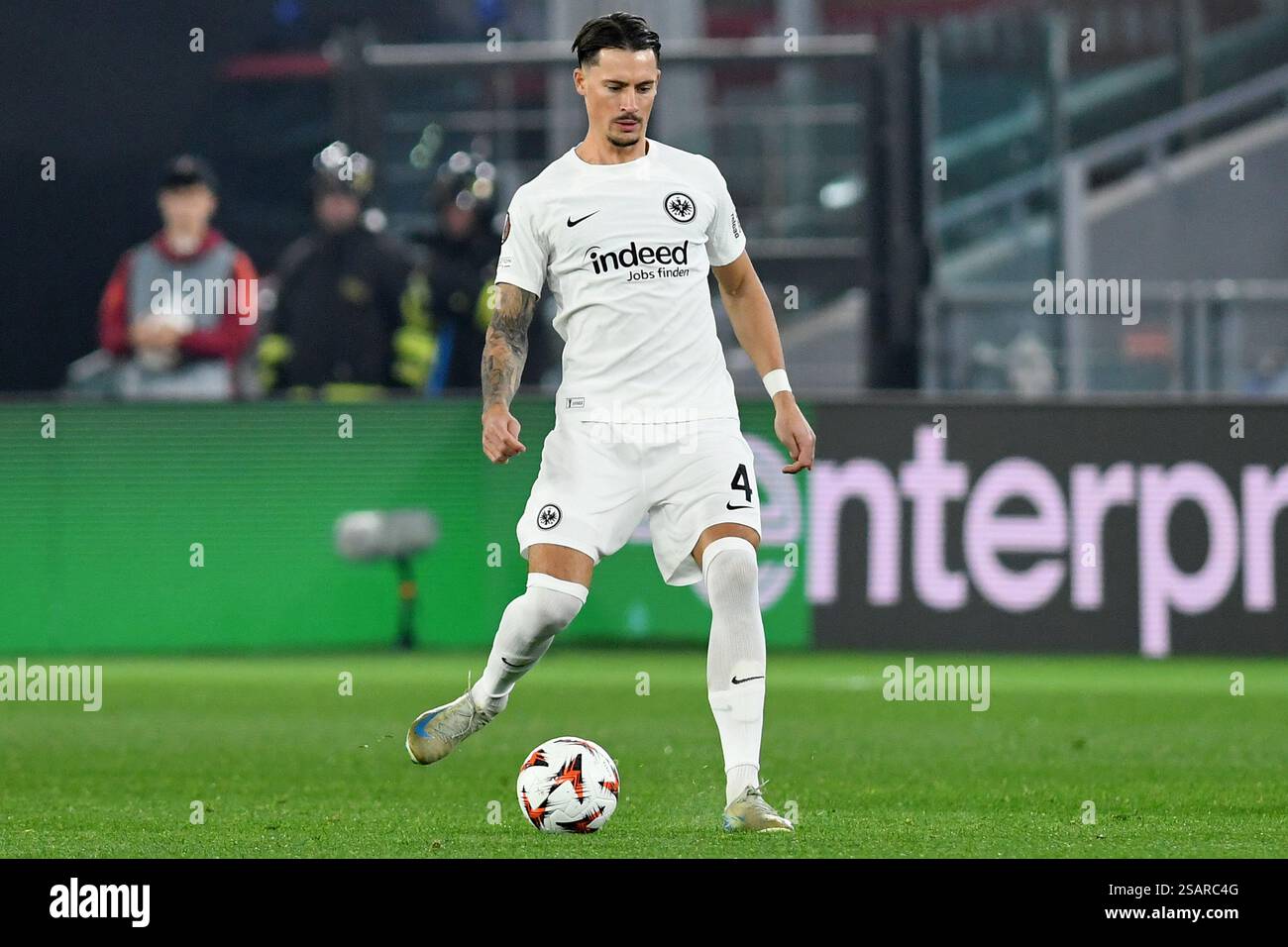 Rome, Lazio. 30th Jan, 2025. Robin Koch of Eintracht Frankfurt during ...