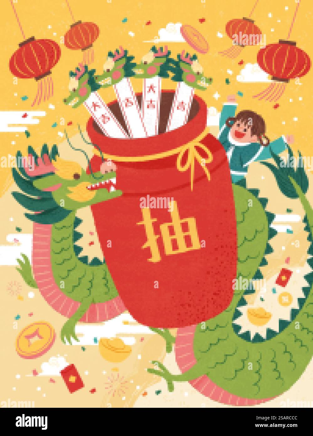 Draw lots Stock Vector Images - Alamy