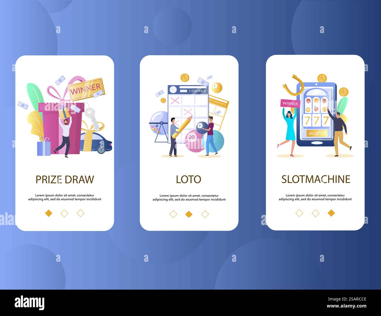 Lotto draw winner Stock Vector Images - Alamy