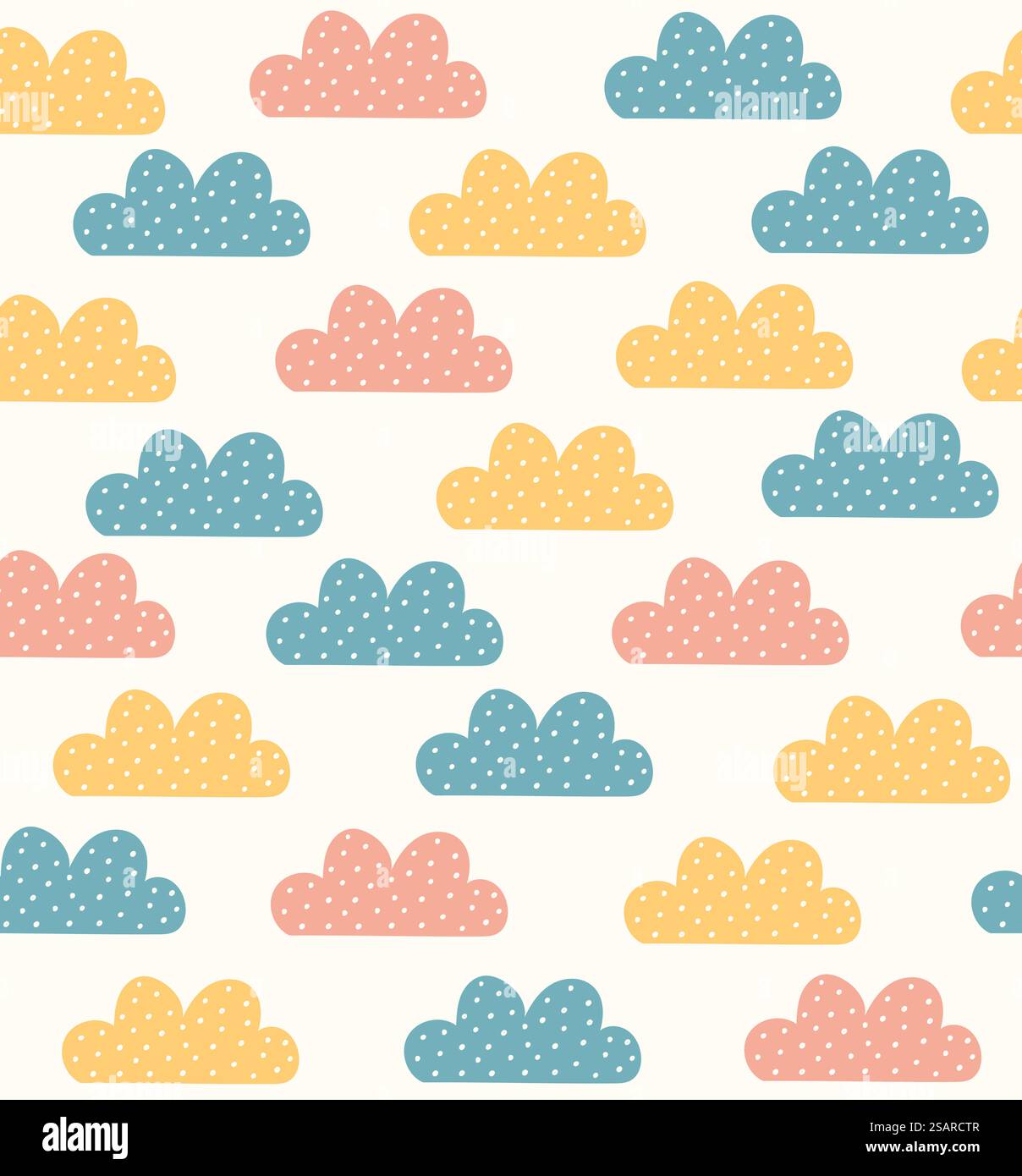 Seamless patterns, hand-drawn style used for fabric, textile, print ...