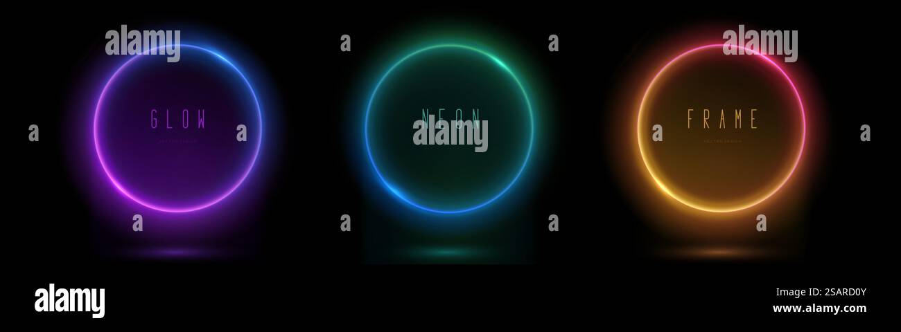 Neon electric on black hi-res stock photography and images - Alamy