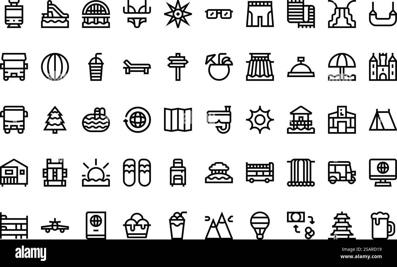 High-Quality Vector Icons Collection with Editable Stroke. Ideal for Professional and Creative ...
