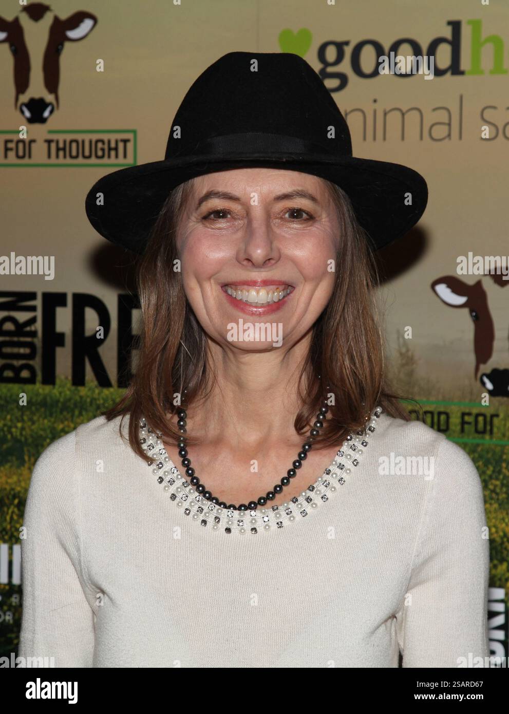 London, UK. Jane McDowell at the Food For Thought world premiere. The ...