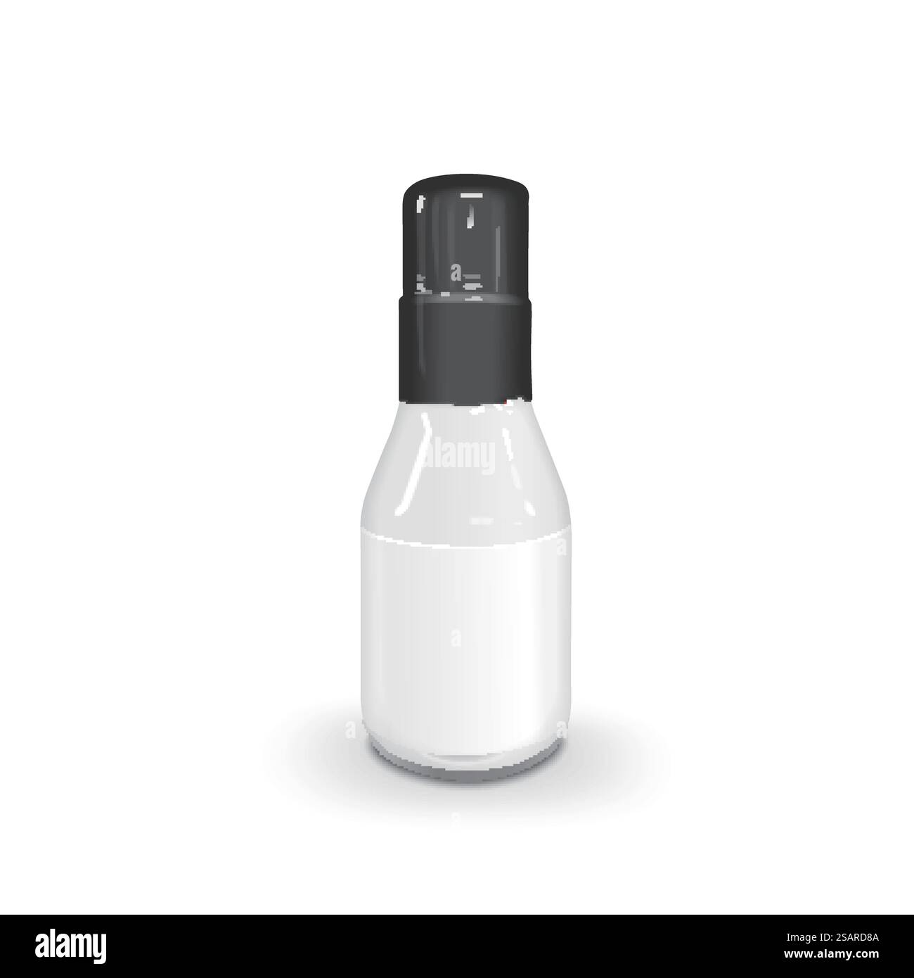 Glass dressing bottle Stock Vector Images - Alamy