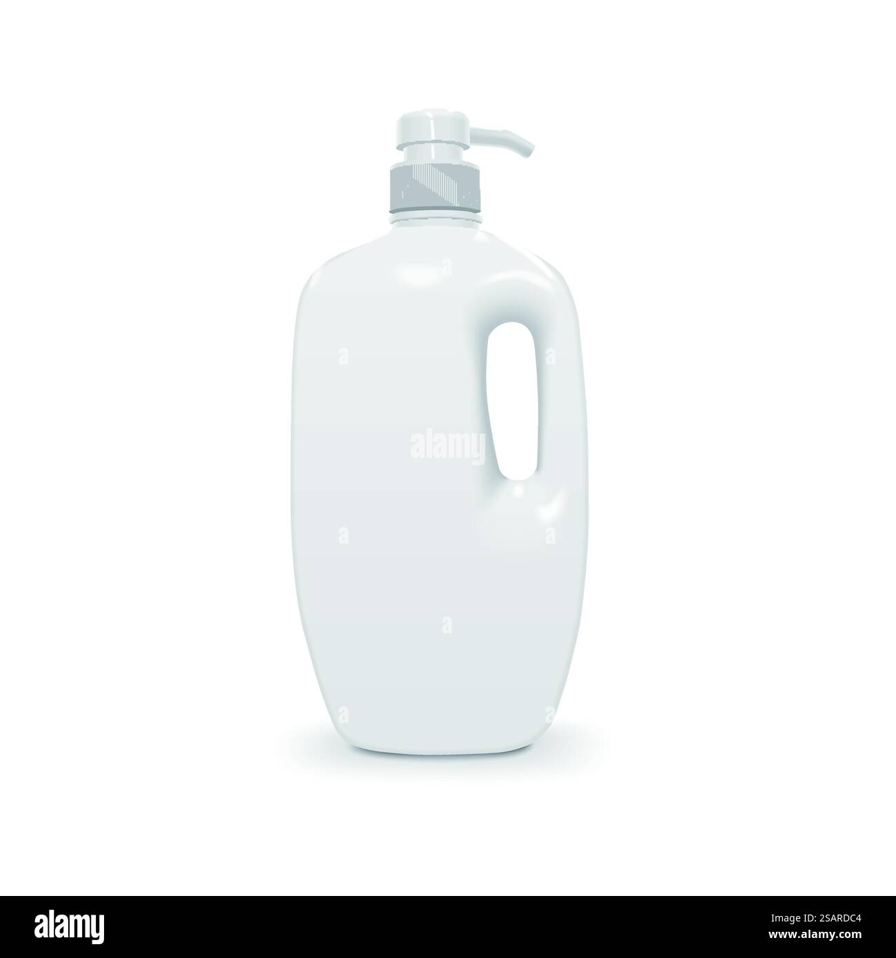 Shower gel bottle plastic Stock Vector Images - Alamy