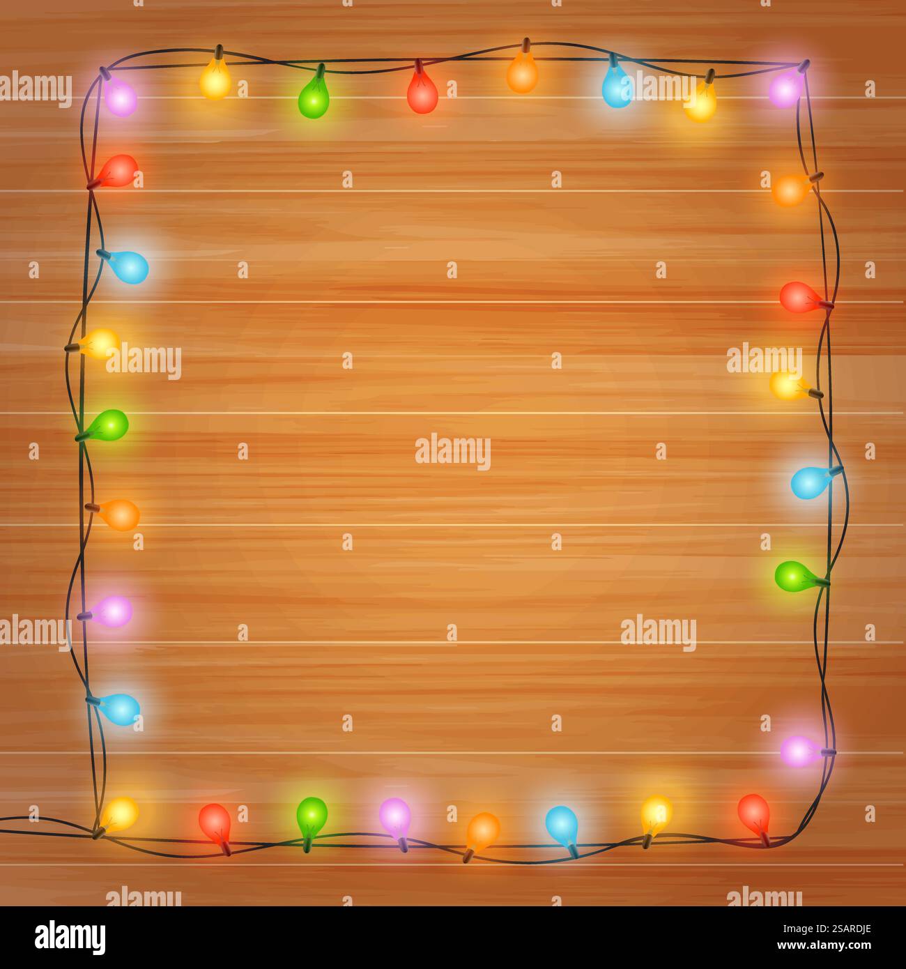 Bright garland lighting Stock Vector Images - Alamy