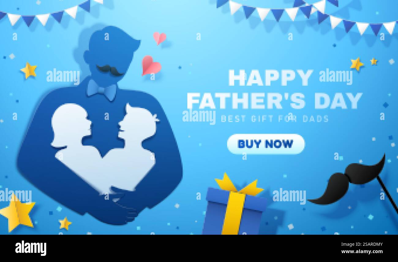 Ribbon banner blue Stock Vector Images - Alamy