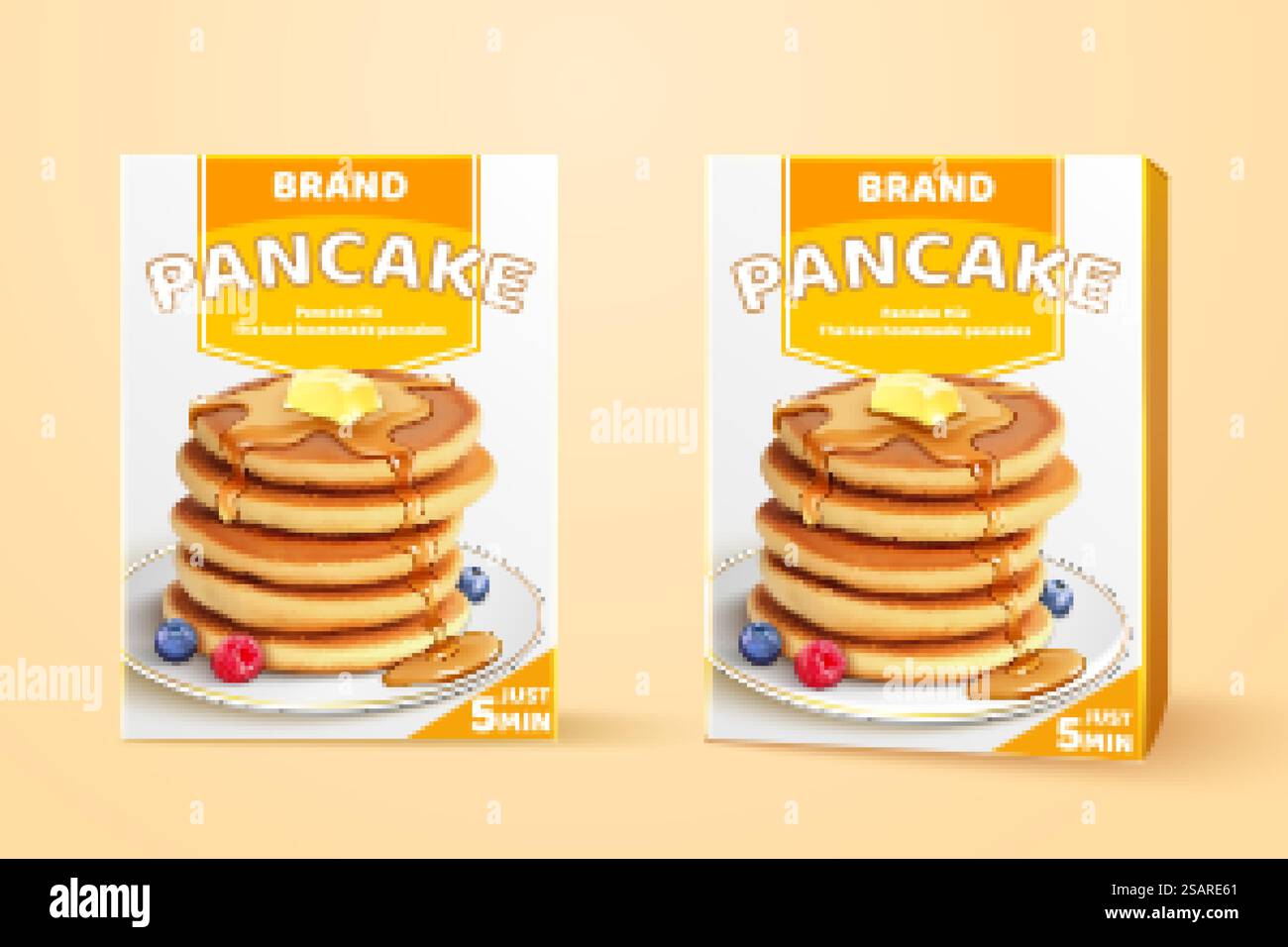 Commercial food packaging Stock Vector Images - Alamy