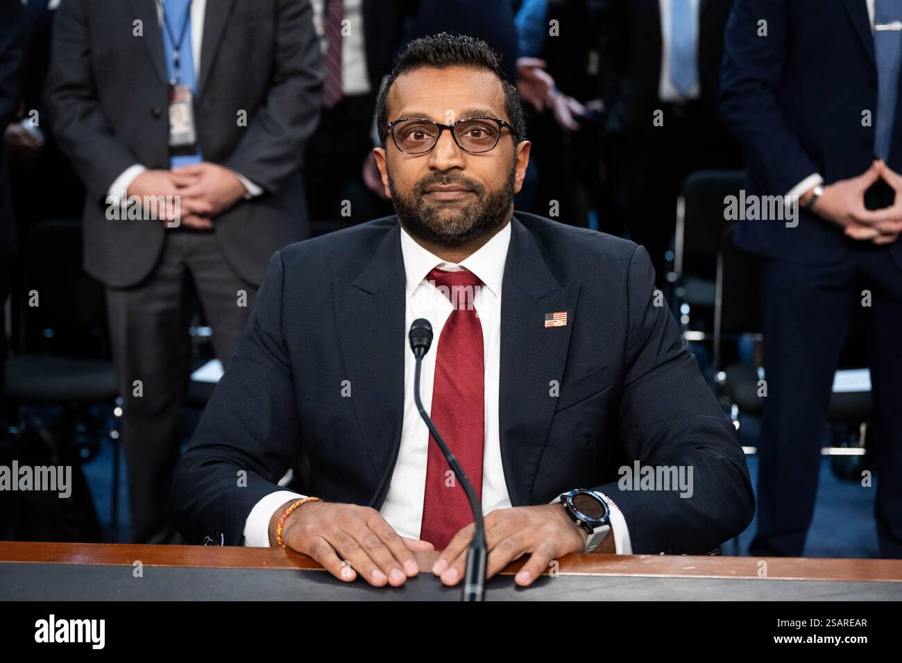 Washington, United States. 30th Jan, 2025. Kash Patel, nominee to be ...