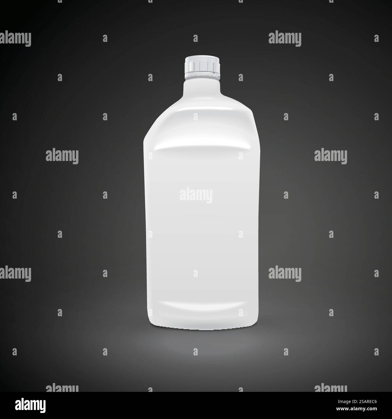 machine oil canister isolated on black background. 3D illustration ...