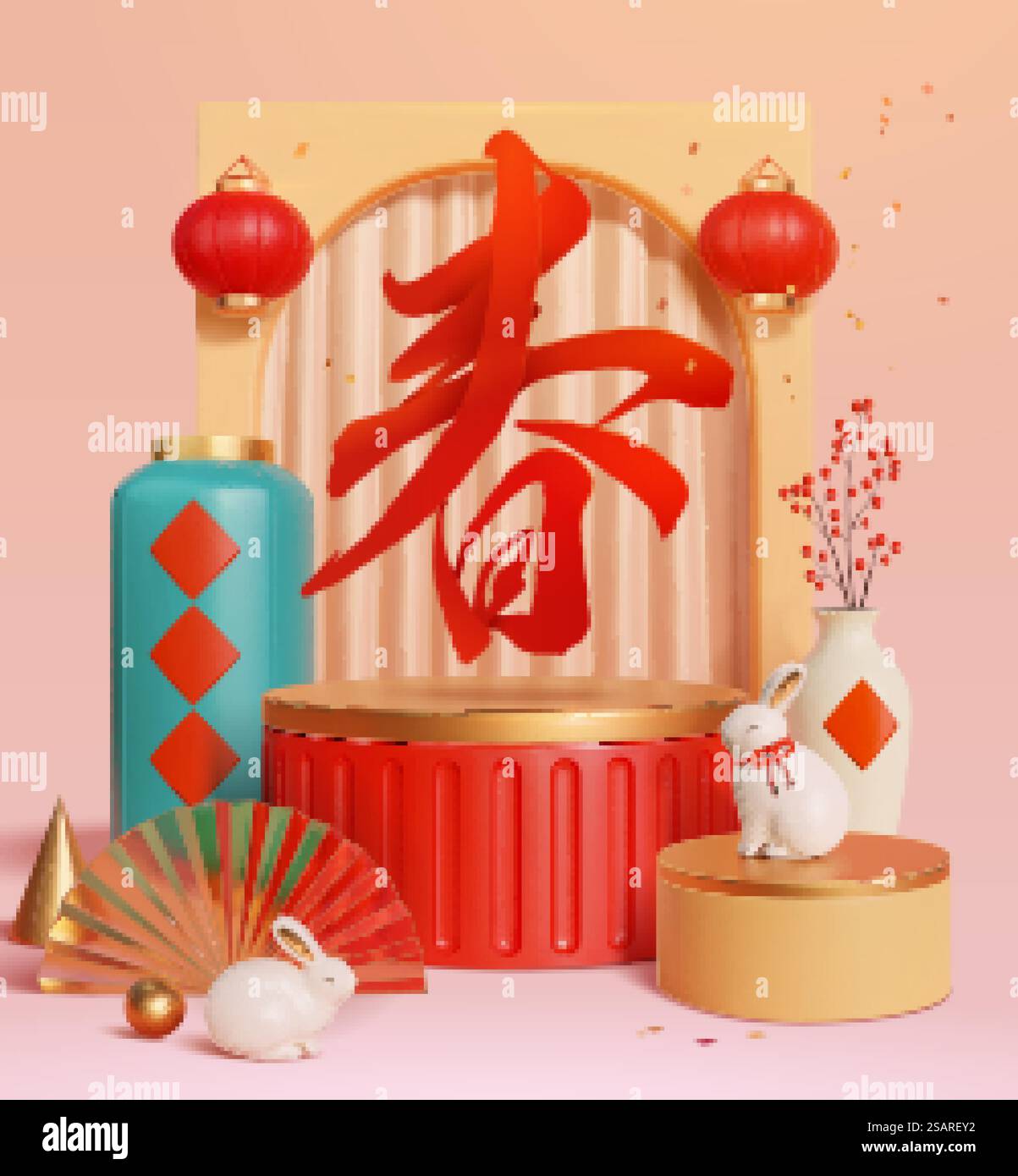 Spring plum blossom in Stock Vector Images - Alamy