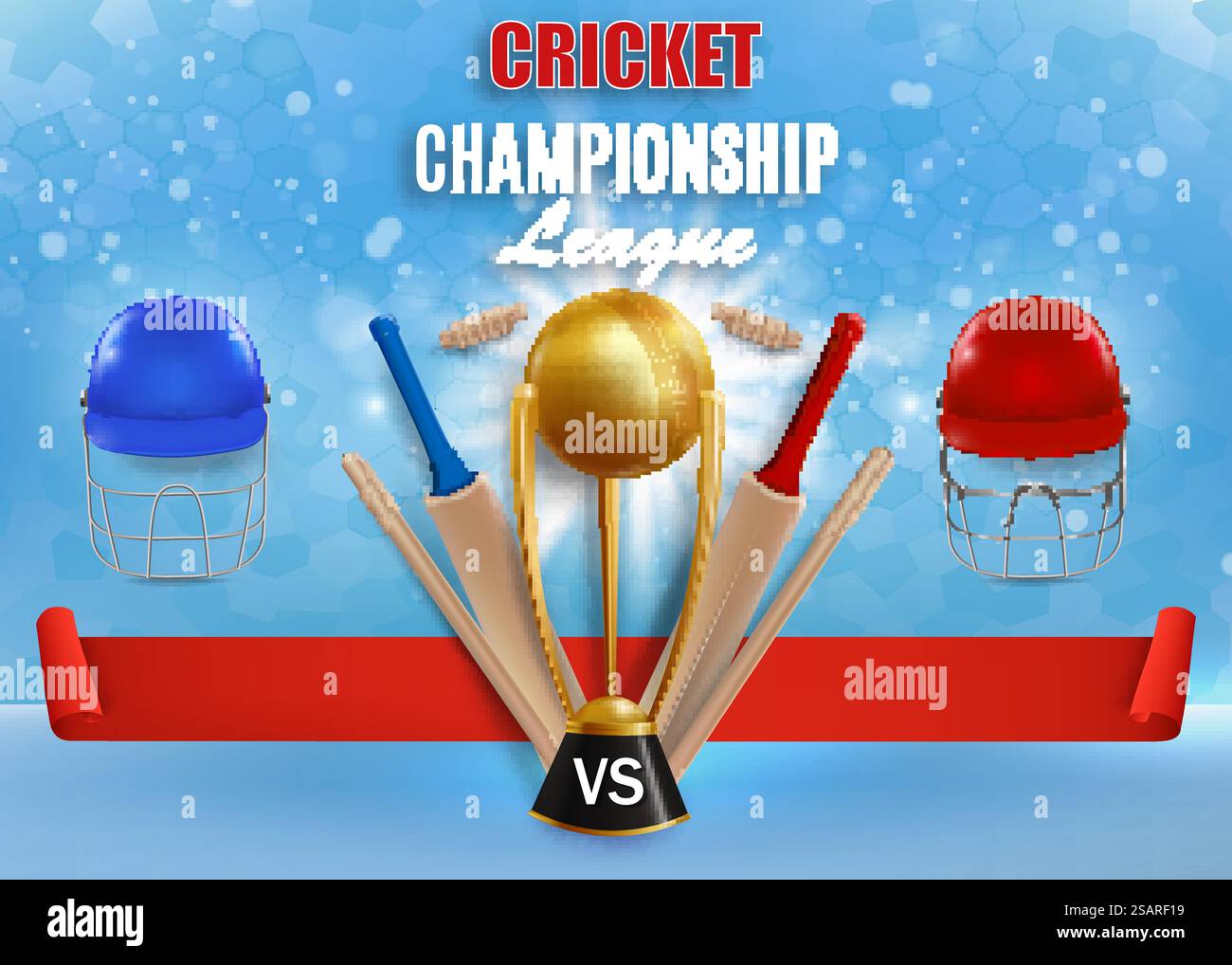 Cricket team emblem, logo. Cricket championship vector poster, banner ...