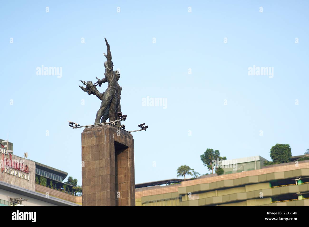 Jakarta - Indonesia, 24 June 2024 : Jakarta Welcome Monument Stock ...