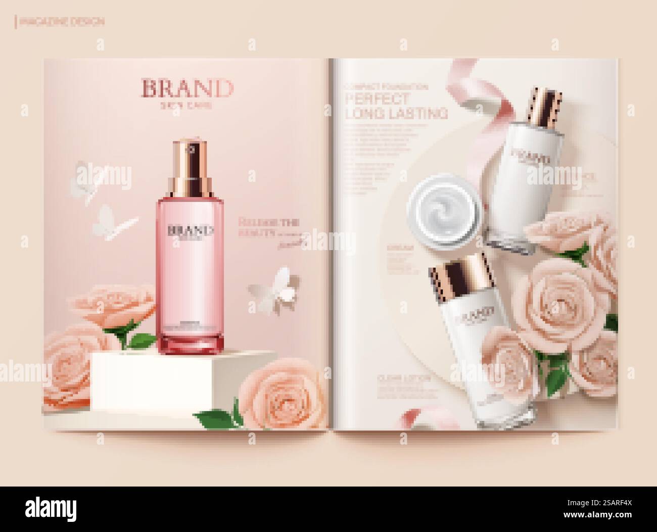 Skincare template hi-res stock photography and images - Alamy