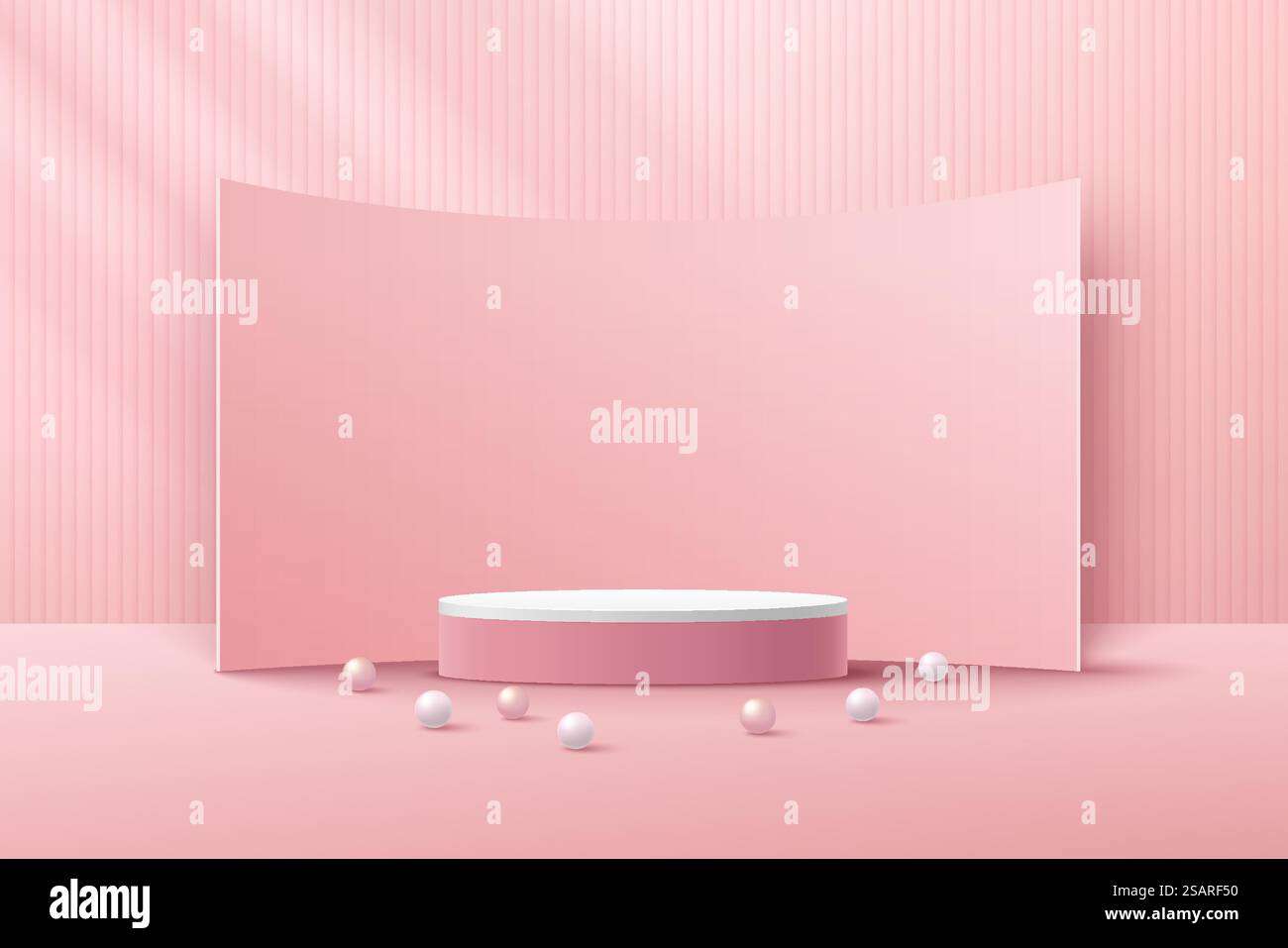 White neon stripes light Stock Vector Images - Alamy