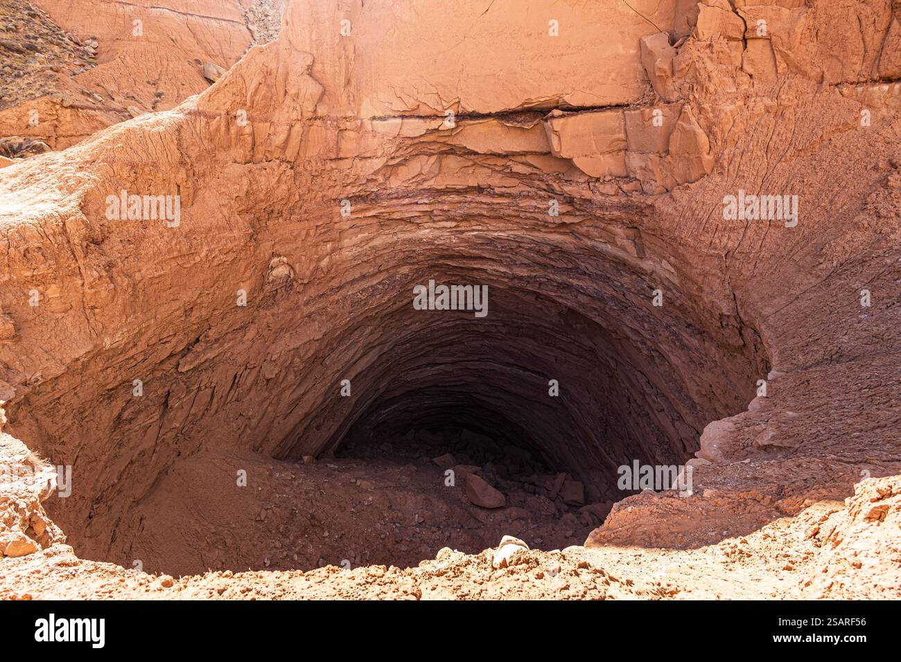 Awe inspiring Gypsum Sinkhole at Cathedral Valley at Capitol Reef ...