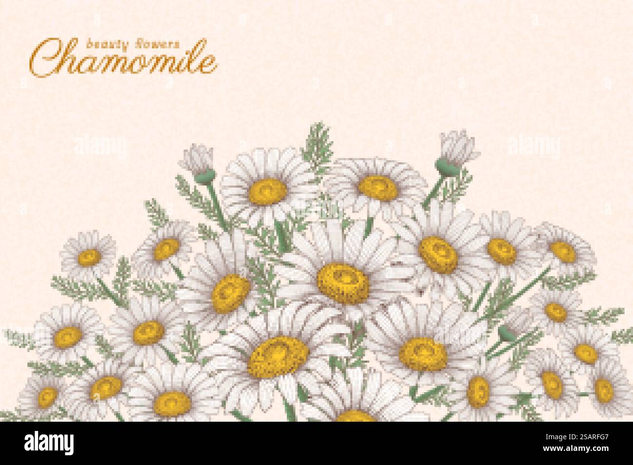 Flowers illustration woodcut Stock Vector Images - Alamy