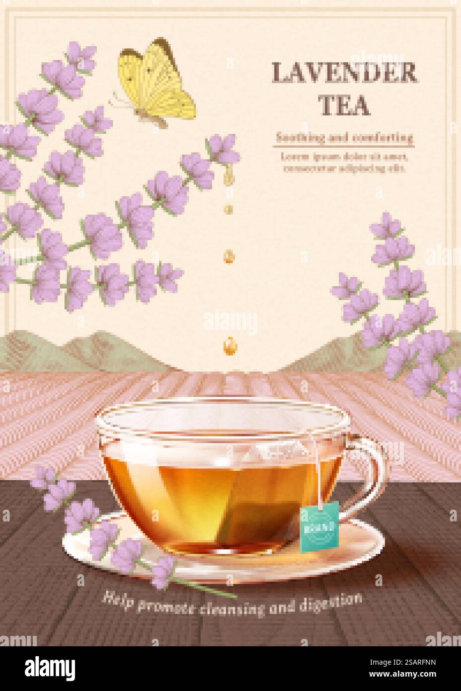 Soothing scenery Stock Vector Images - Alamy