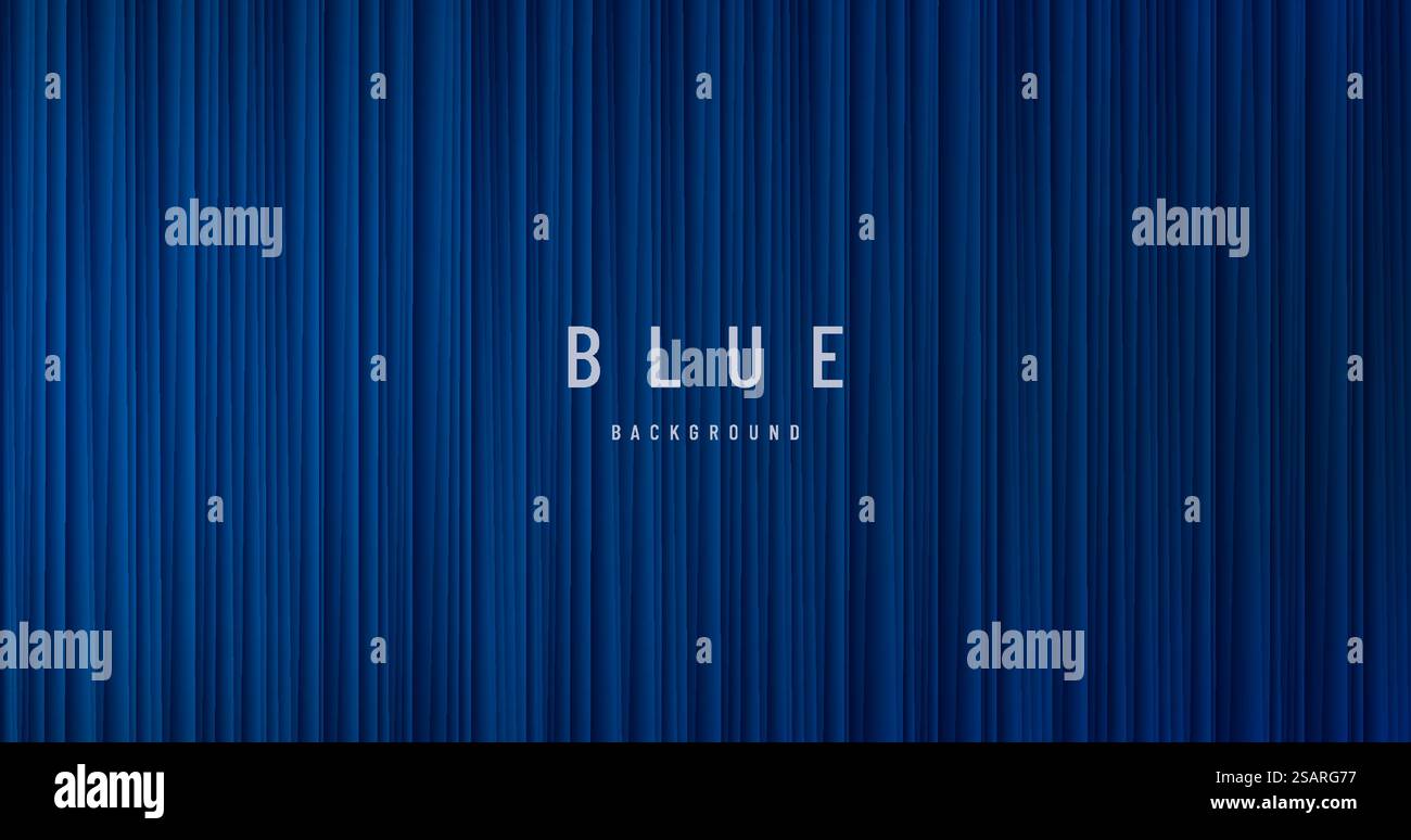 Abstract vertical speed stripes lines pattern on dark navy blue ...