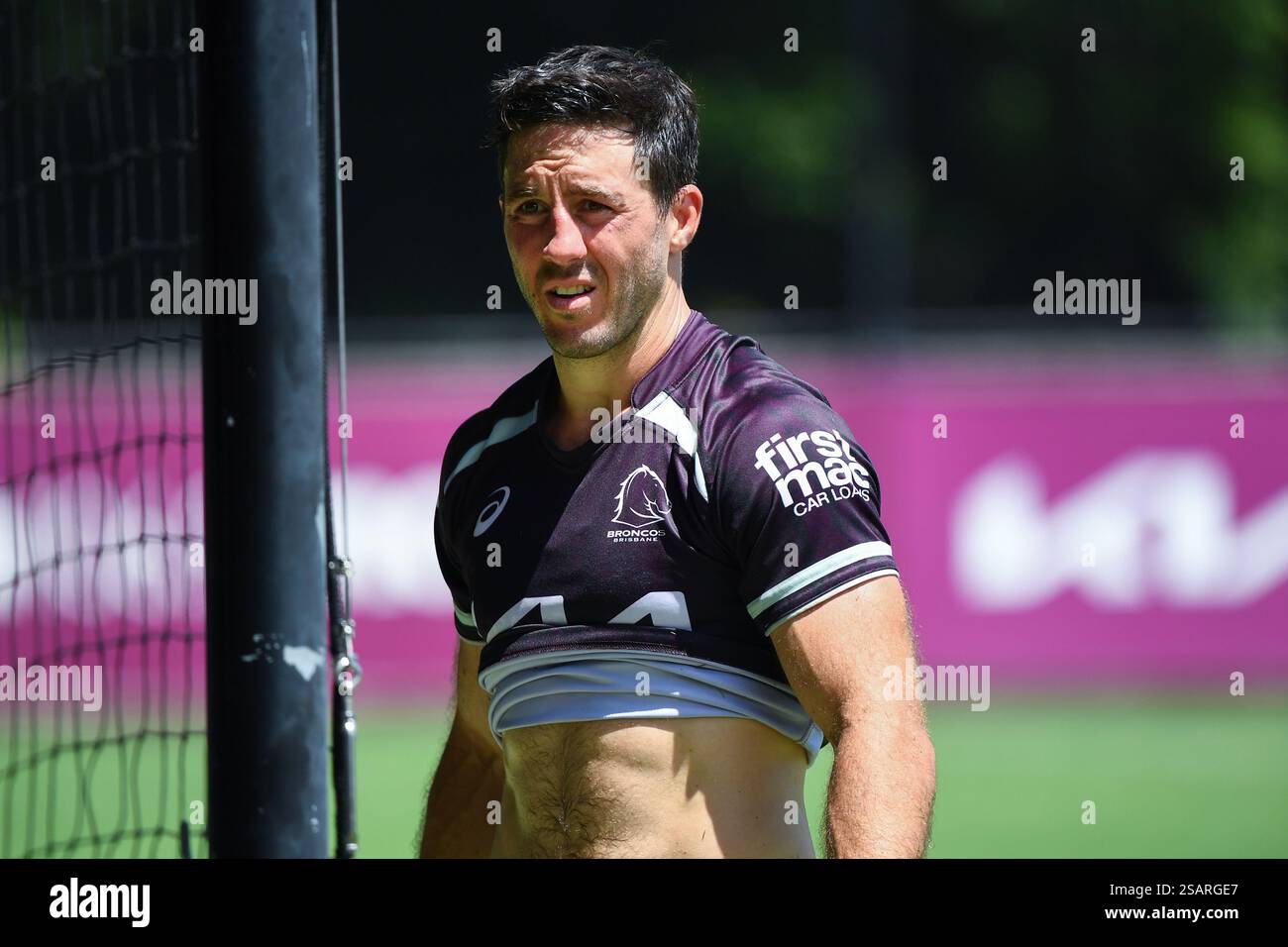 Brisbane, Australia. 31st Jan, 2025. Ben Hunt of the Brisbane Broncos ...