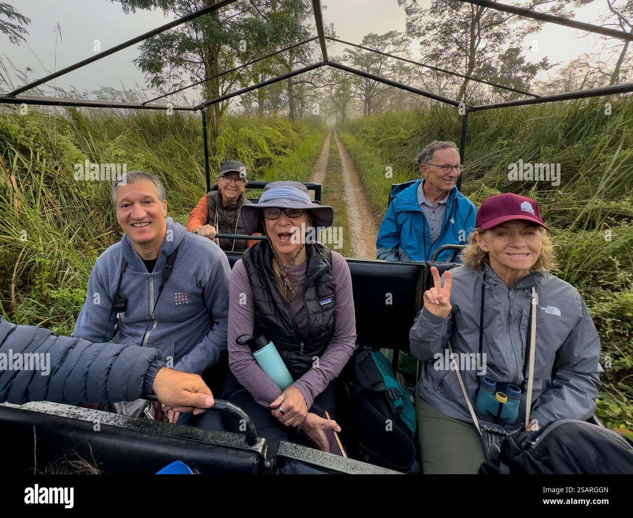 On Safari in Chitwan National Park is home to the Asian Rhino - Terai ...