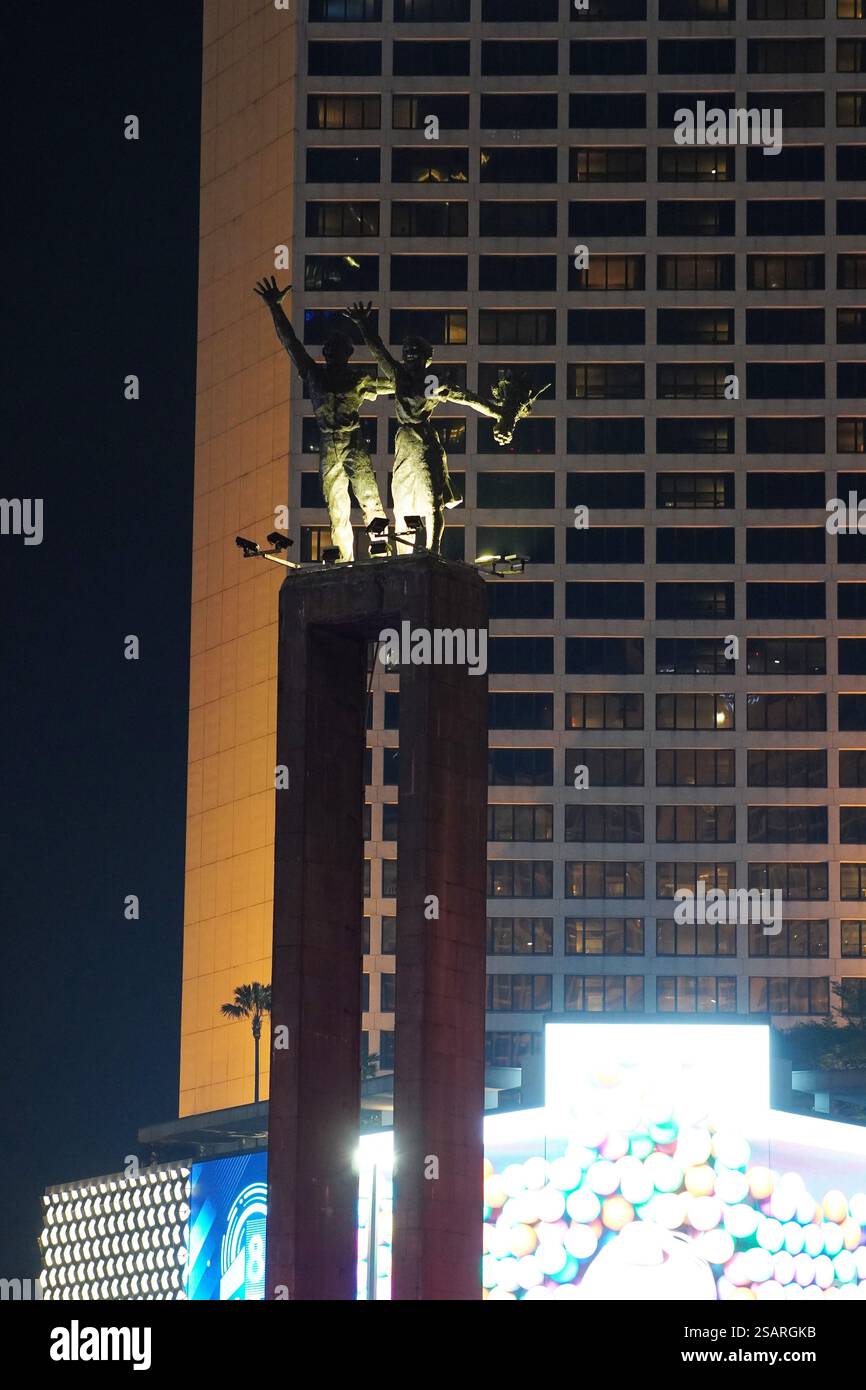 Jakarta - Indonesia, 24 June 2024 : Jakarta Welcome Monument Stock ...