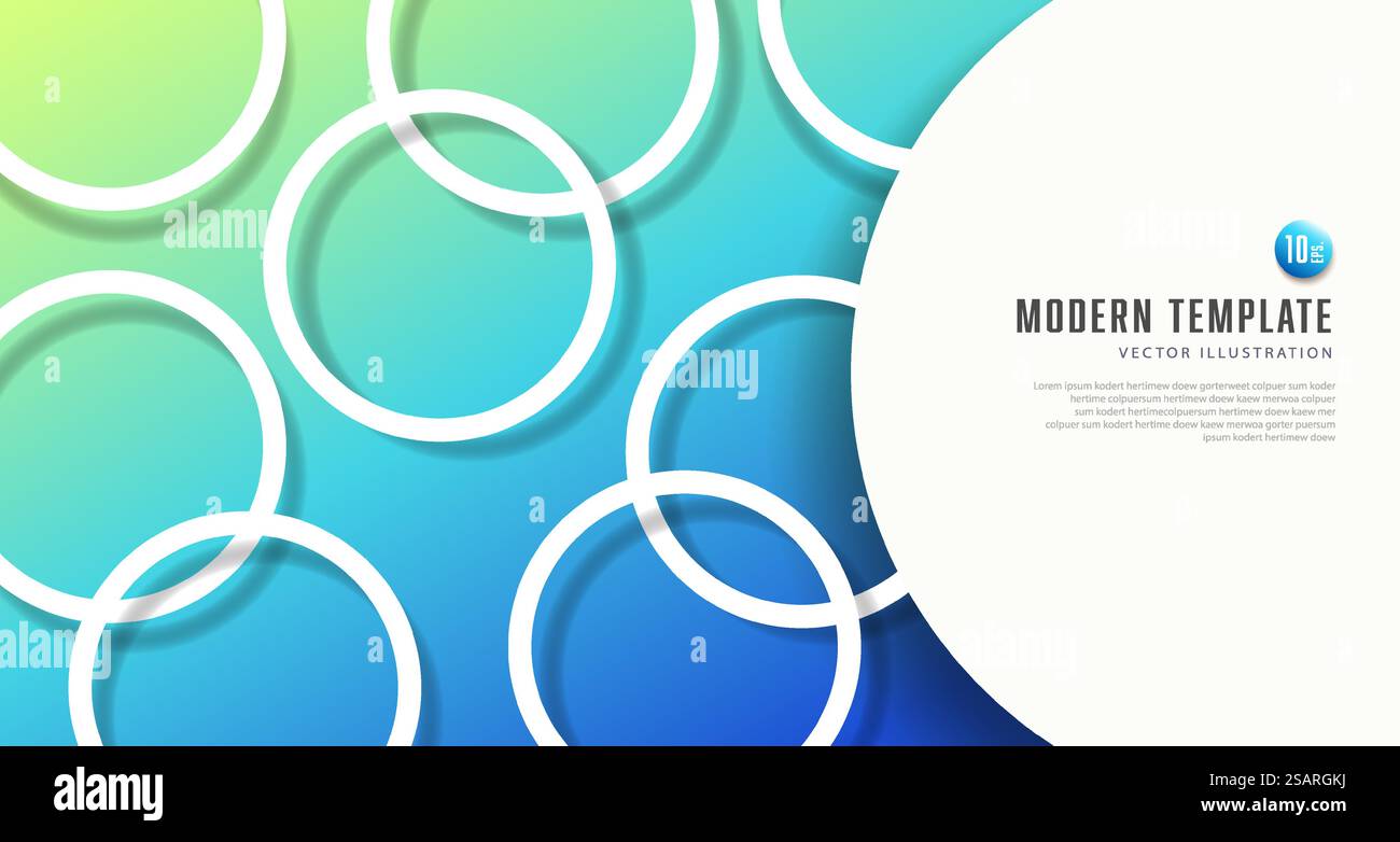 Geometric background with colorful shapes in flat design, Vector ...