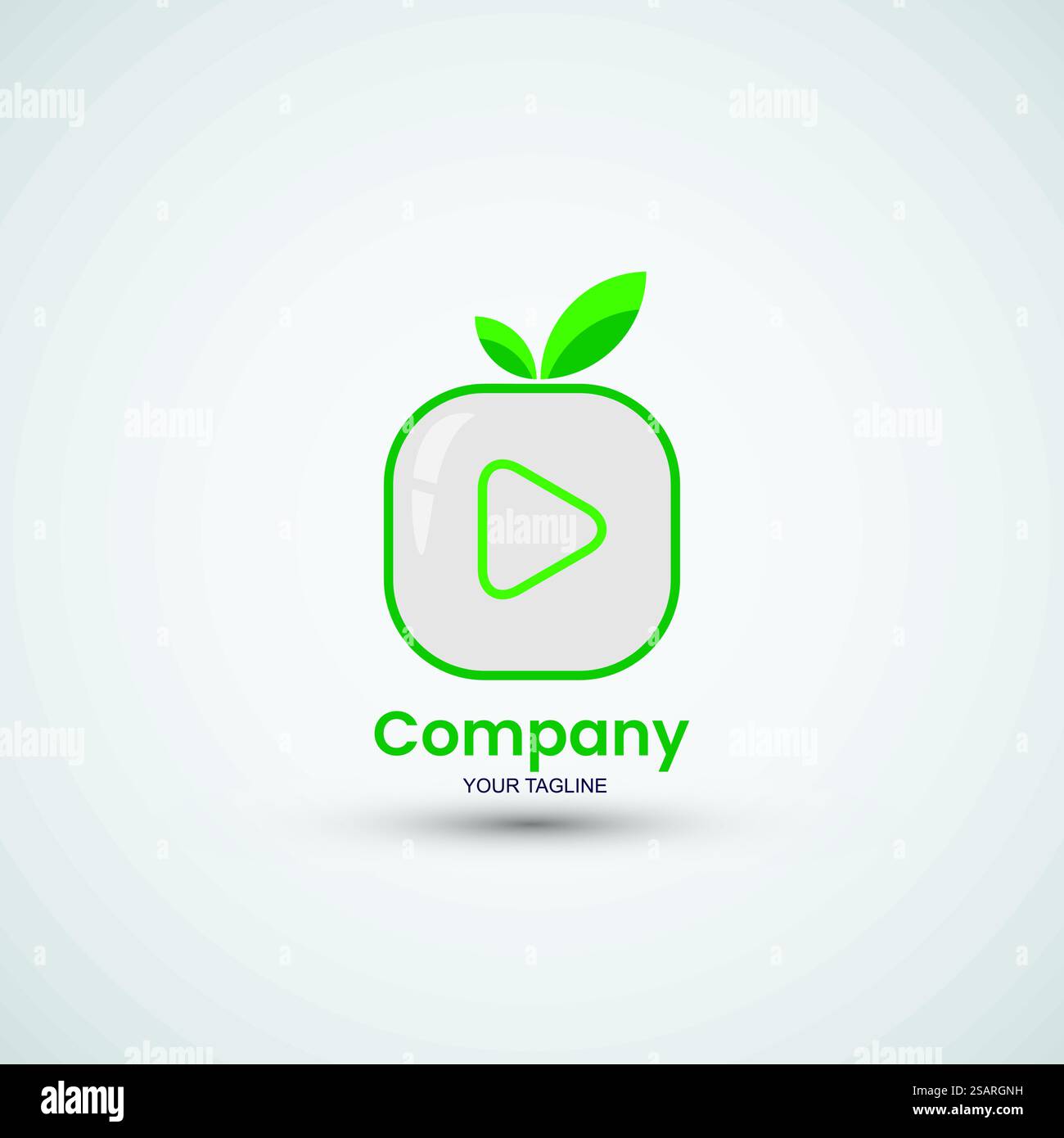 Creative media television logo design Stock Vector Image & Art - Alamy