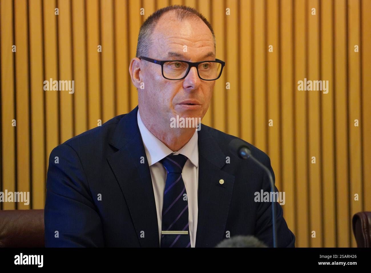 Canberra, Australia. 31st Jan, 2025. Acting Australian Electoral ...
