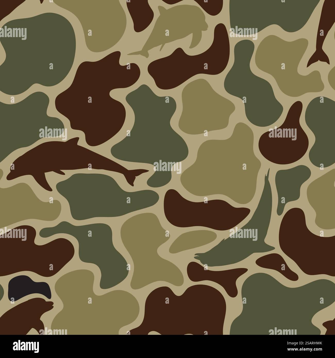 Camouflage marine animal Stock Vector Images - Alamy