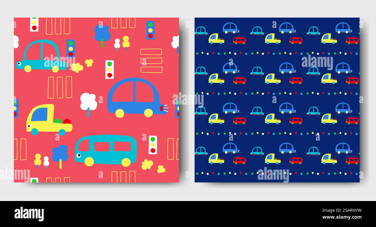 Seamless patterns collection used Stock Vector Images - Alamy