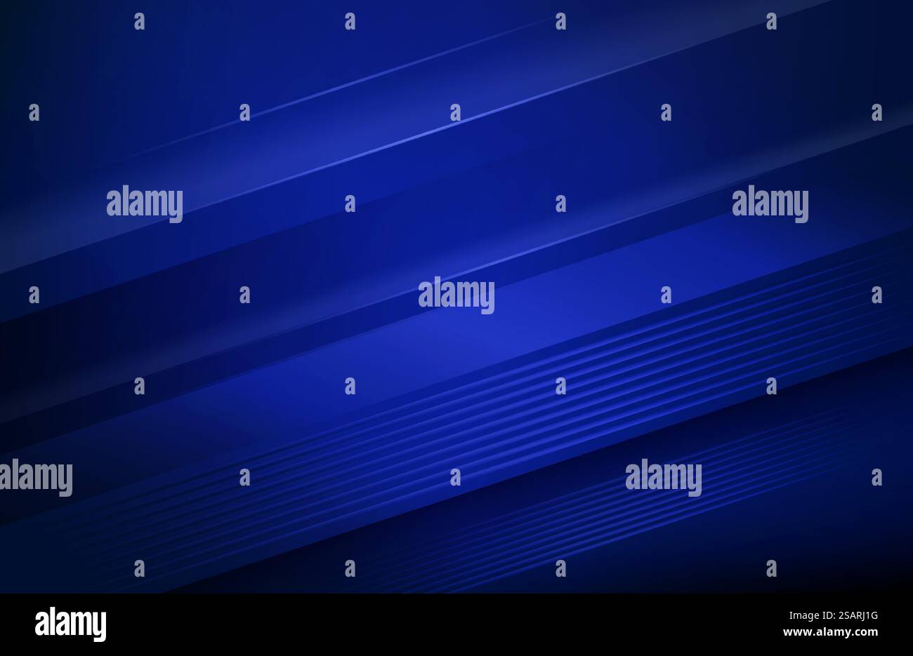 Abstract elegant template blue geometric with metallic line layer ...