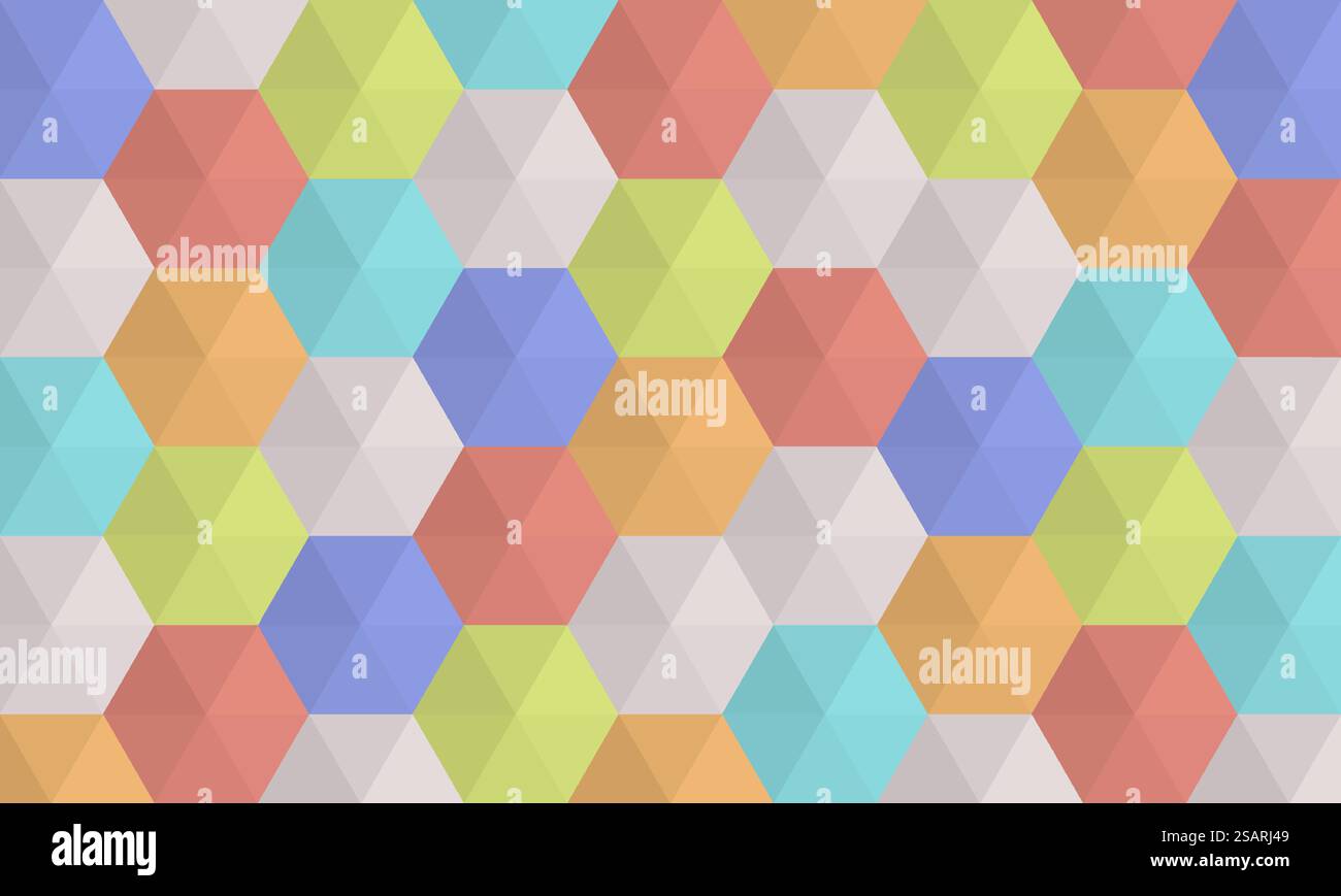 Hexagonal shape pattern background, vector illustrator Stock Vector ...