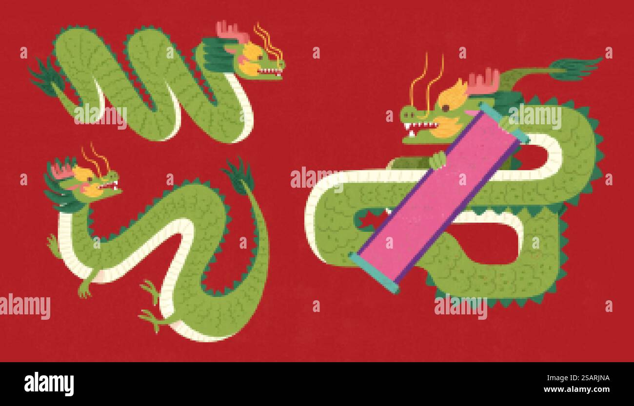 Chinese character dragon hi-res stock photography and images - Alamy