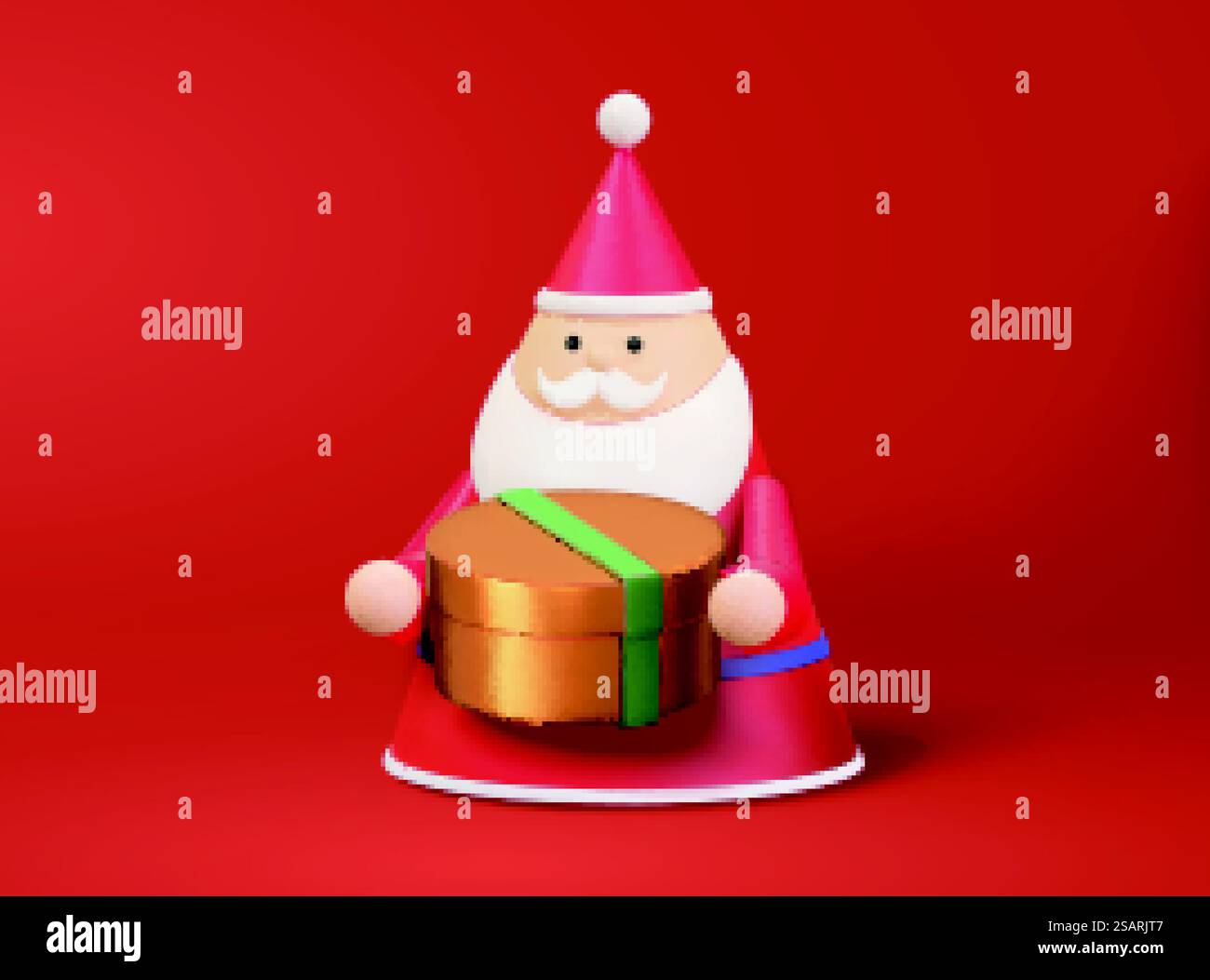 Puppet happy face holding Stock Vector Images - Alamy