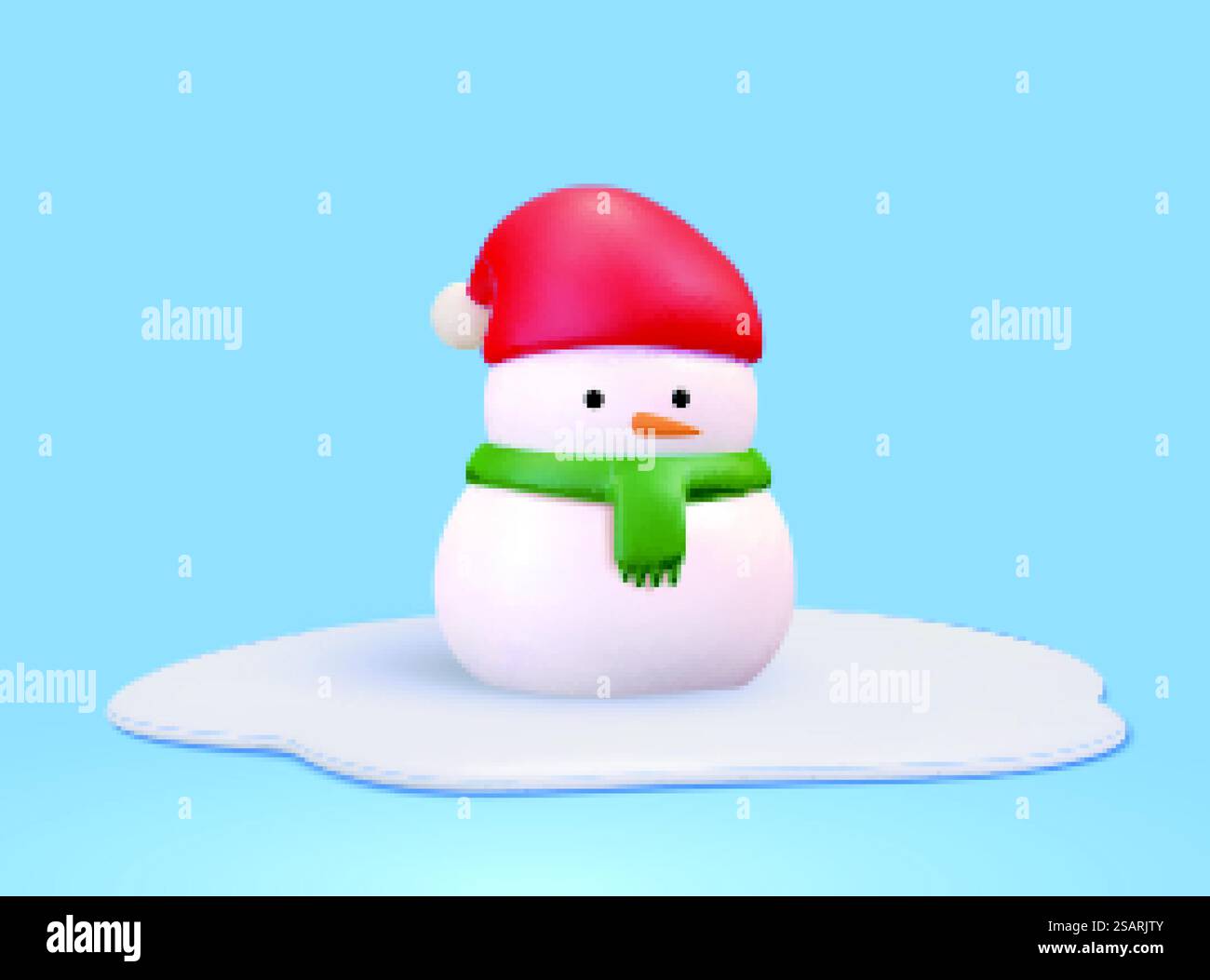Muffler wearing Stock Vector Images - Alamy