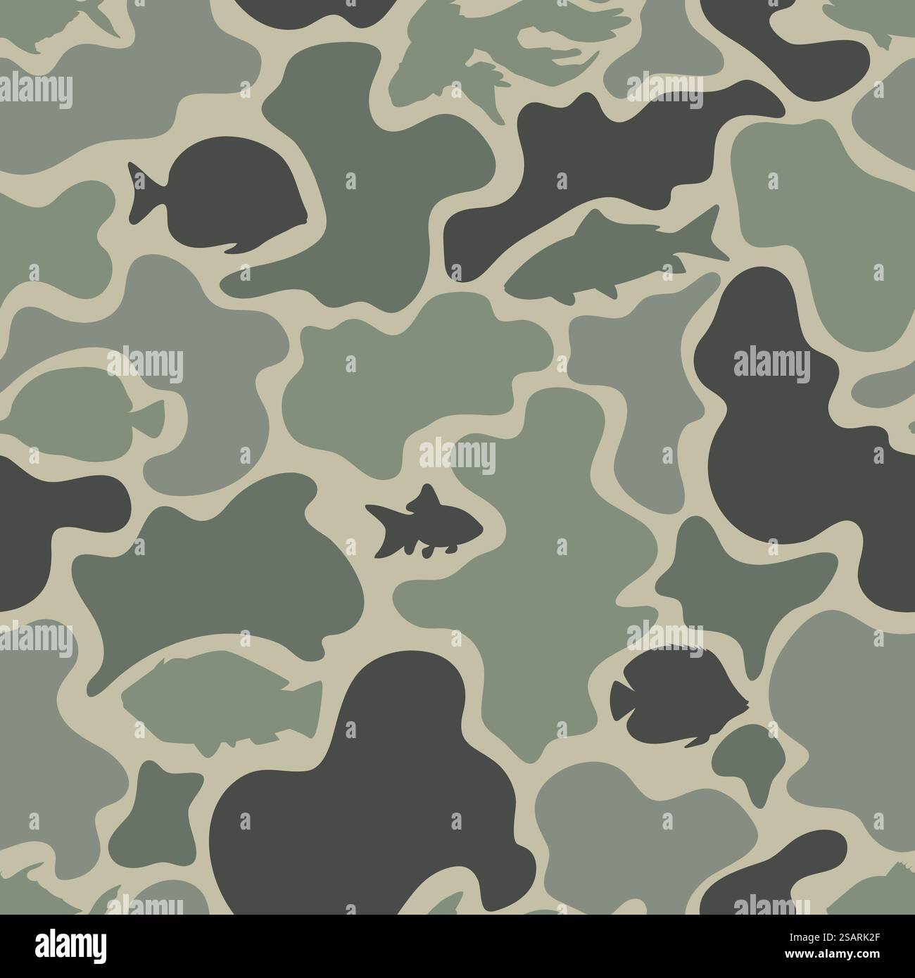 vector fishing camouflage Stock Vector Image & Art - Alamy